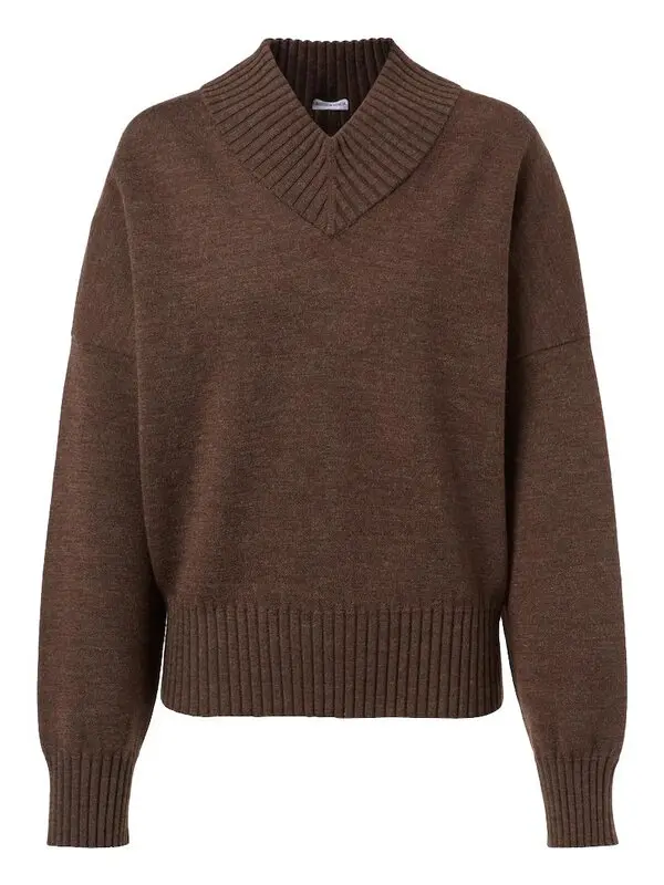 Bottega Veneta Cotton-blend Sweater - Brown