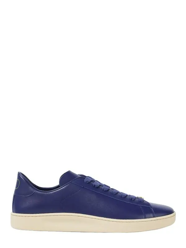 Valentino Garavani Royco Leather Sneakers - Blue