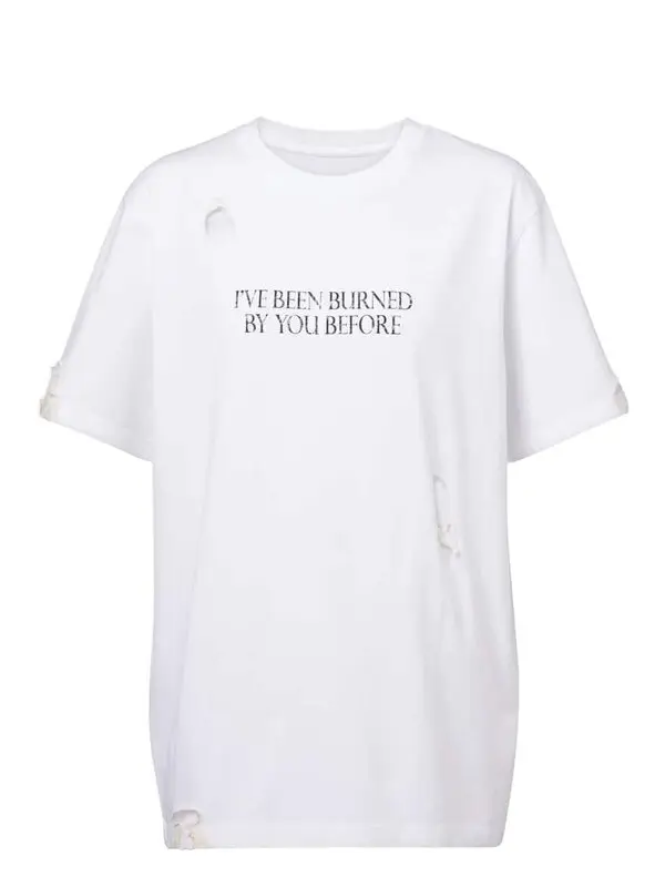Coperni X Disney® Burned You Before T-shirt - White