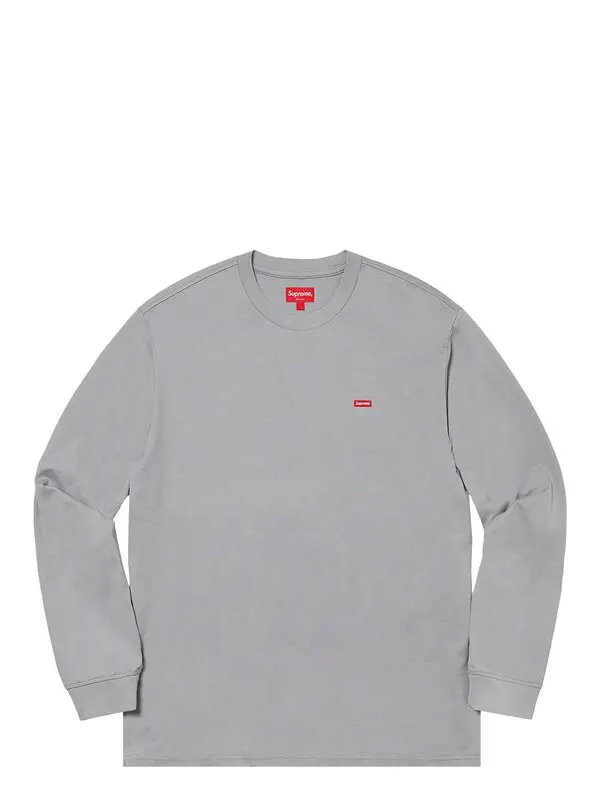 Supreme Small Box Long-sleeve Tee - Grey