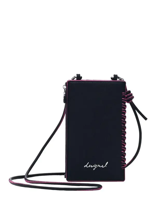 Desigual Faux Leather Crossbody - Black