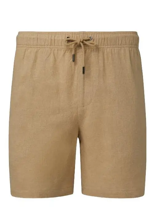 Onia Classic Pull On Linen Short - Sand