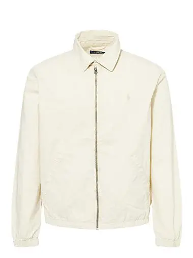 Ralph Lauren Regular-fit Cotton-poplin Jacket - Natural