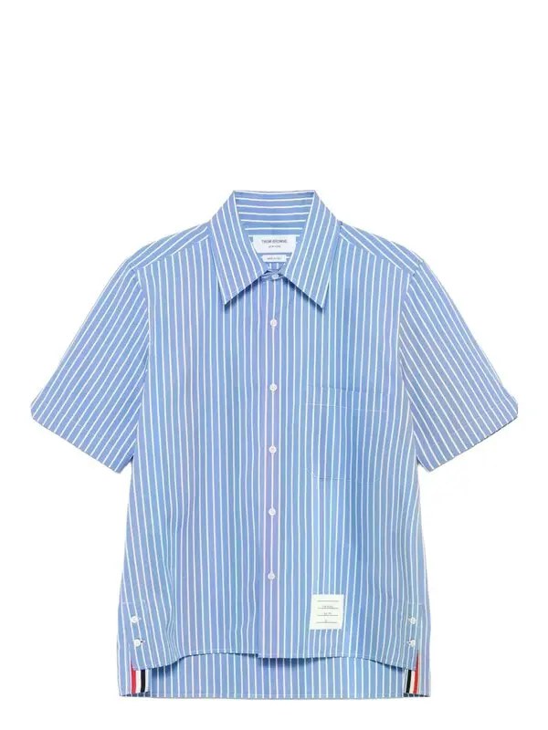 Thom Browne Striped Shirt - Blue