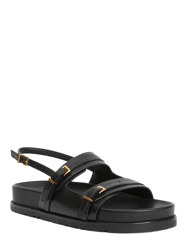 Simkhai Carey Slingback Sandals - Black