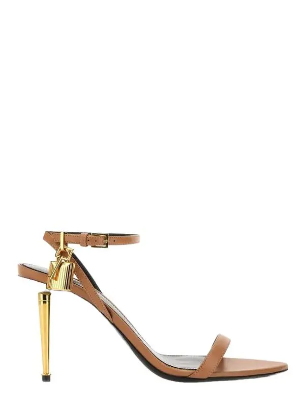 TOM FORD Sandal With Padlock - Brown