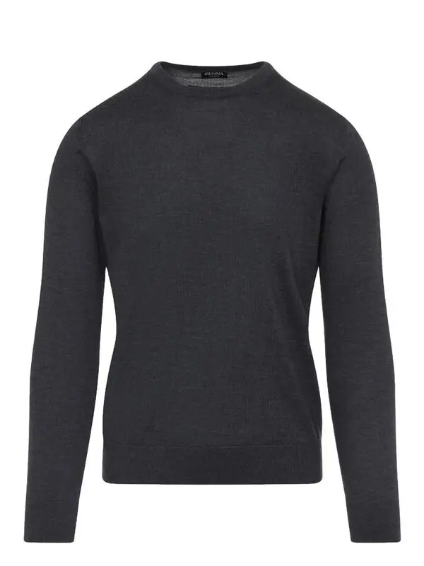 Zegna Cashseta Pullover - Grey