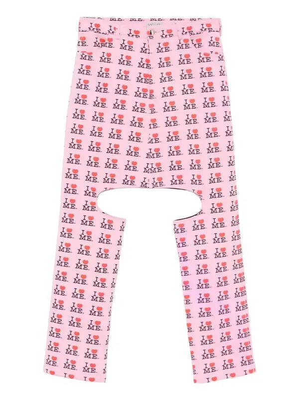 Ashley Williams I Heart Me Marley Trousers - Pink