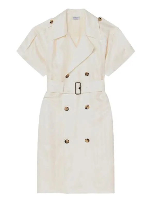 Burberry Trench Dress - Beige