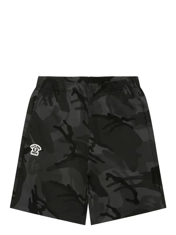 AAPE BY *A BATHING APE® Camouflage-pattern Shorts - Black