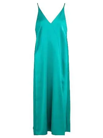 SEVENTY VENEZIA Midi Slip Dress - Green