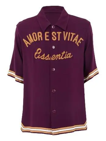 Dolce & Gabbana Shirt Mauve Size Viscose, Silk, Elastane - Purple