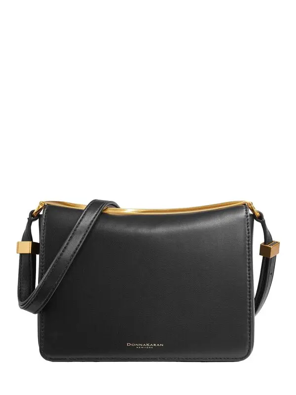 Donna Karan New York Jericho Convertible Shoulder Bag - Blk/gold