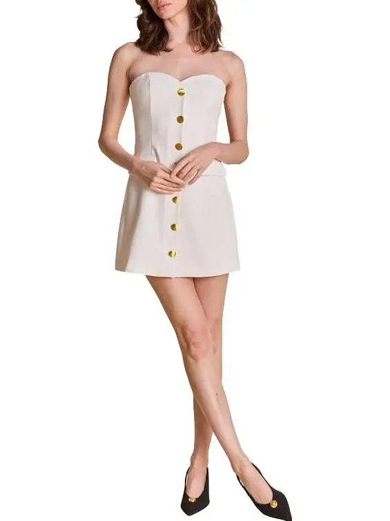 Endless Rose Strapless Mini Dress - Ivory