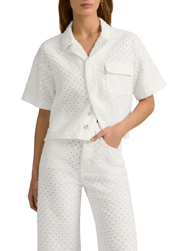 FAVORITE DAUGHTER The Micha Button-up Shirt - Aspen