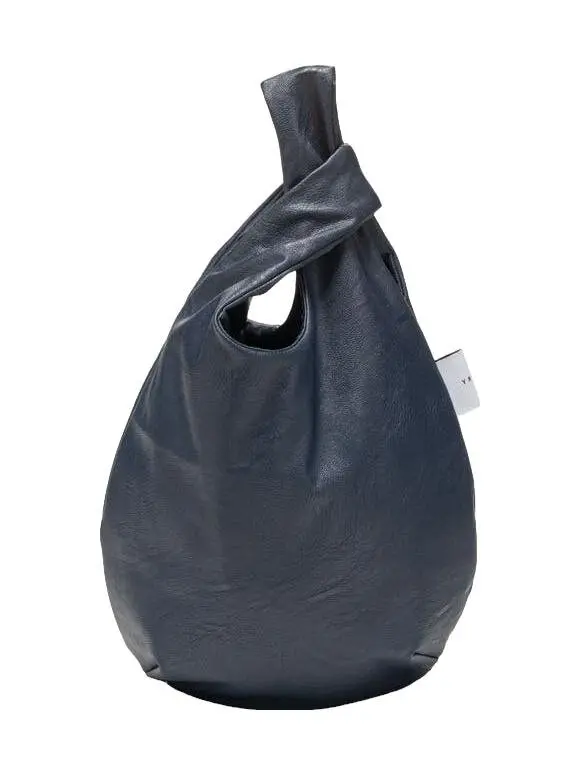 Priory Egg Tote Vegan Leather Wristlet - Blue Nile