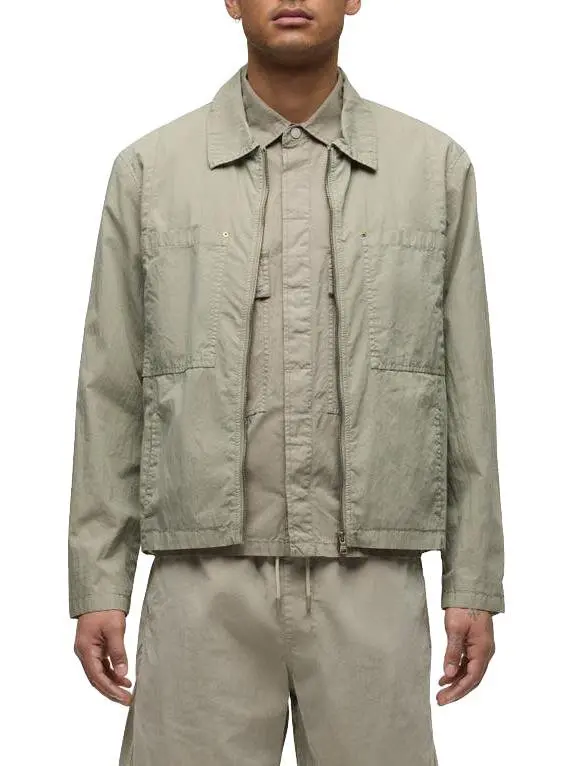 Hudson Jeans Cotton-nylon Blend Work Jacket - Cactus