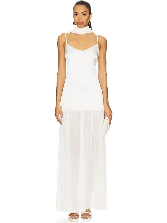 Show Me Your Mumu Dalia Maxi Dress - Ivory