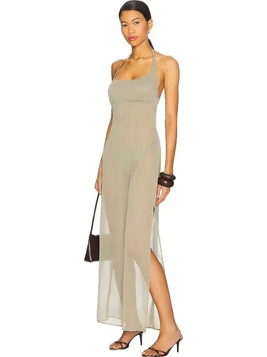 Lioness Driftwood Maxi Dress - Matcha