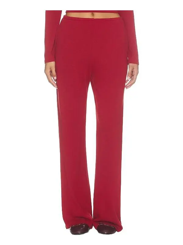 LESET Lauren Pocket Pant - Rust