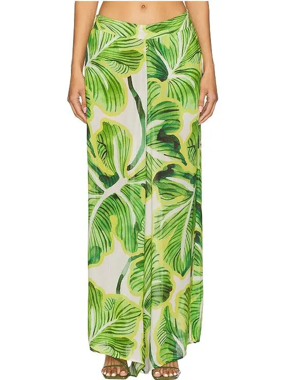 VILLA FRESCA Serena Pant - Greenery
