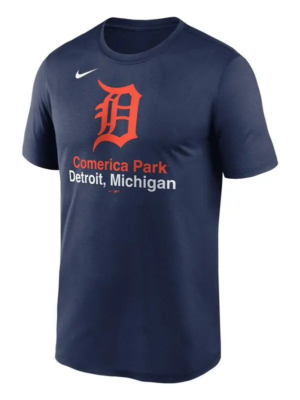 Nike Detroit Tigers Stadium Legend Dri-fit Mlb T-shirt - Blue