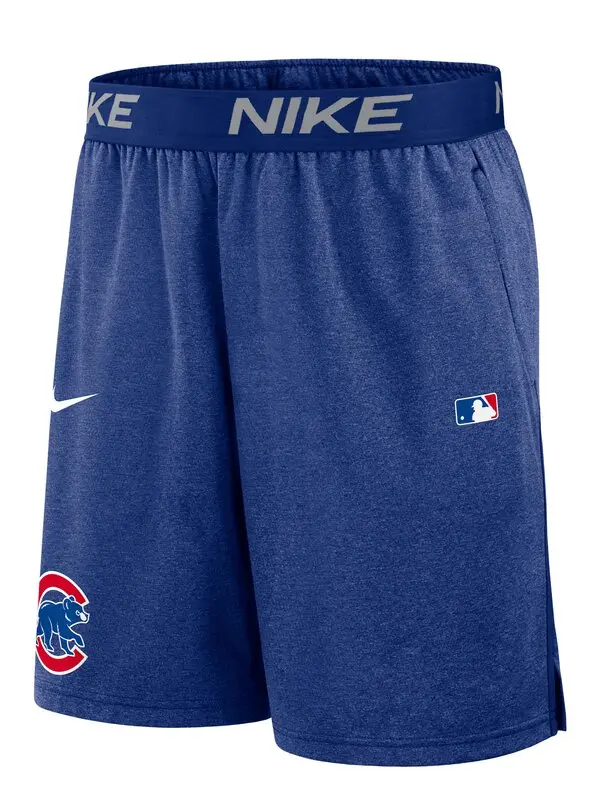 Nike Chicago Cubs Authentic Collection Dri-fit Mlb Shorts - Blue