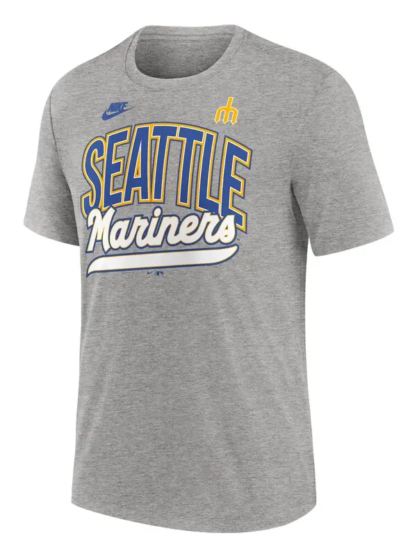 Nike Seattle Mariners Cooperstown Retro Mlb T-shirt - Grey