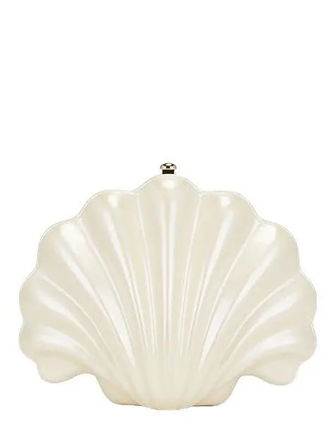 Jw Pei Shell Clutch - Ivory