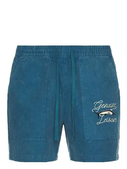 DUVIN DESIGN Dolphin Leisure Walk Short - Blue