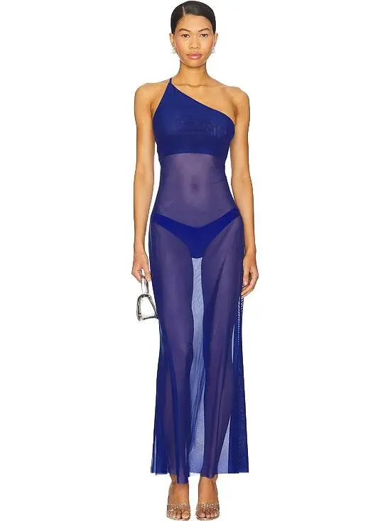 Bond Eye Amelia Maxi Dress - Midnight Mesh