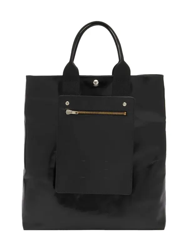 STEL Leather Tote Bag - Black