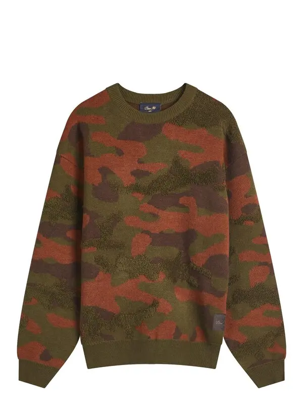DIME Camo Chenille Knit - Woodland