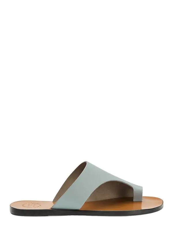 ATP ATELIER Rosa Leather Cutout Sandals - Temporale