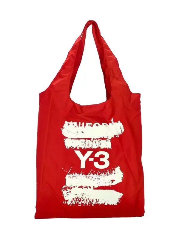 Y3 Logo-print Tote Bag - Red