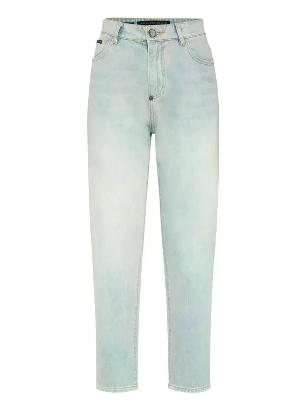 Philipp Plein Mom Fit Jeans - Blue