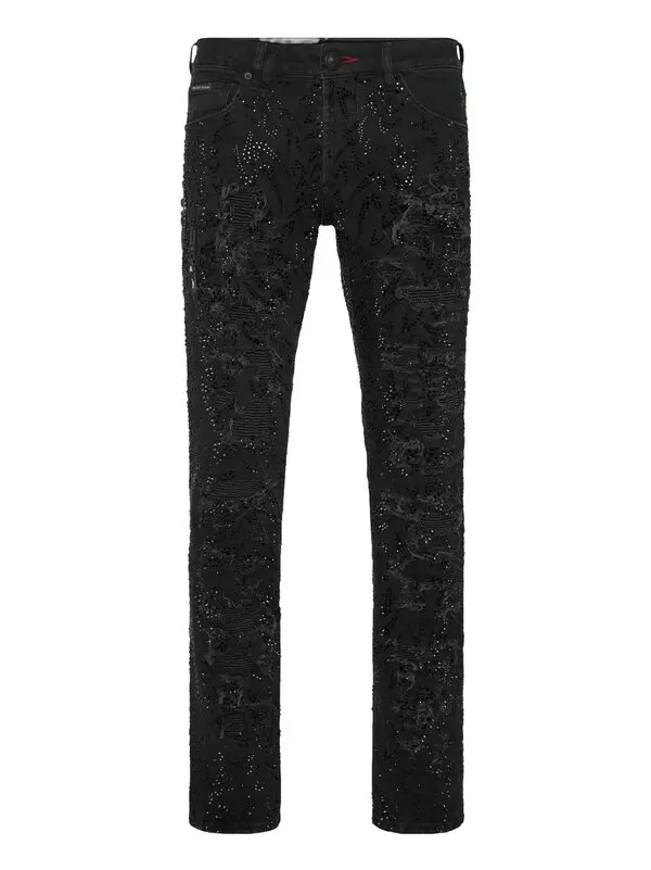 Philipp Plein Rock Star Jeans - Black