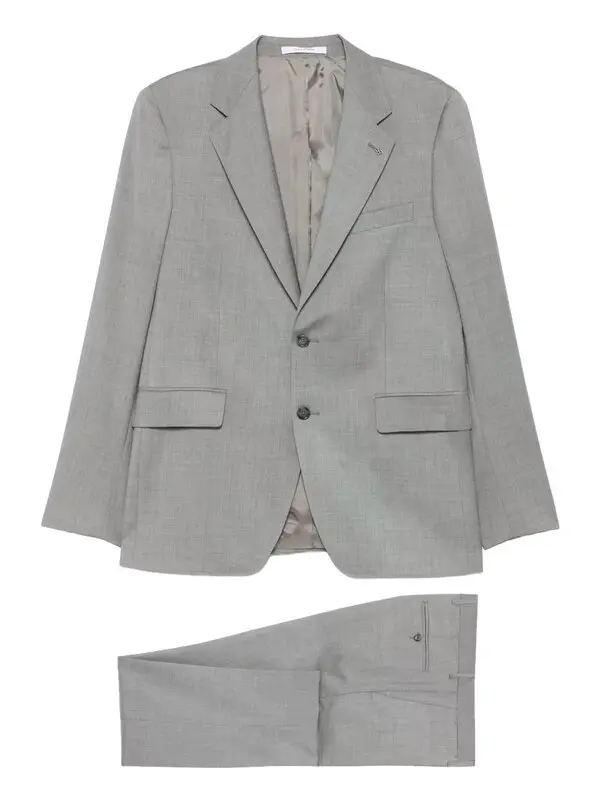 Tagliatore Virgin-wool Suit - Grey