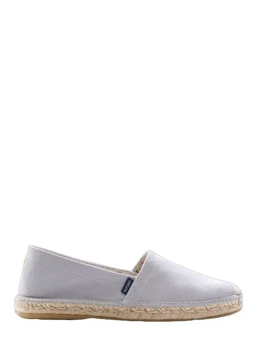 VISCATA Sitges Canvas Slip-on Espadrilles - Ash Grey