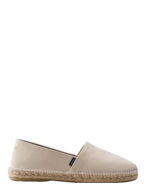VISCATA Sitges Canvas Slip-on Espadrilles - Beige
