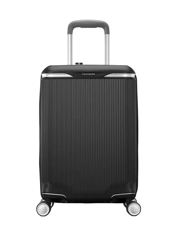 SAMSONITE Silhouette 18" Hardside Carry-on Expandable Spinner - Black