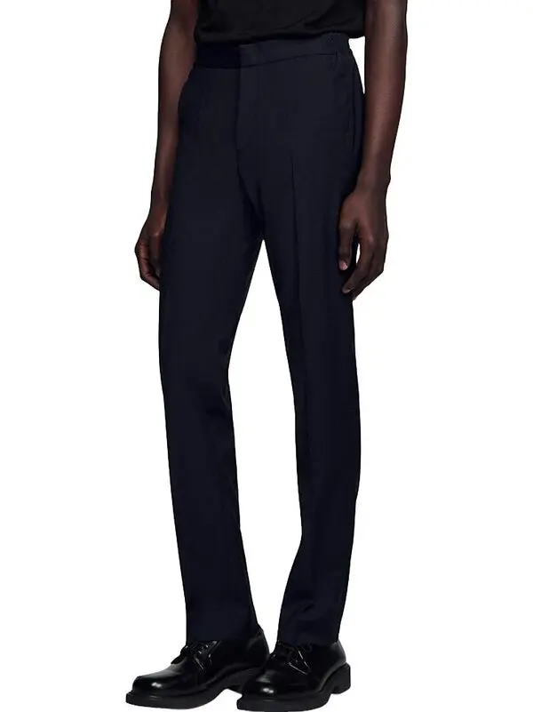 Sandro Elasticated Trousers - Black