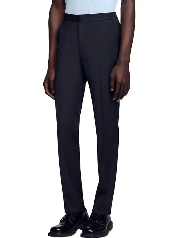 Sandro Elasticated Trousers - Fonte