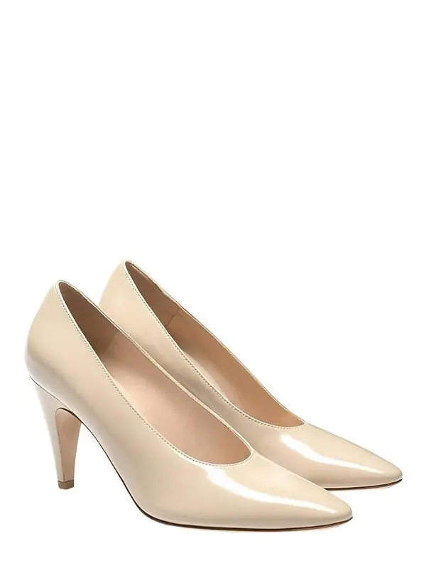 GIANVITO ROSSI Amelia Pumps - Brown Nappa Leather