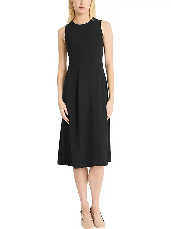 LUXELY Sleeveless Midi Dress - Meteorite