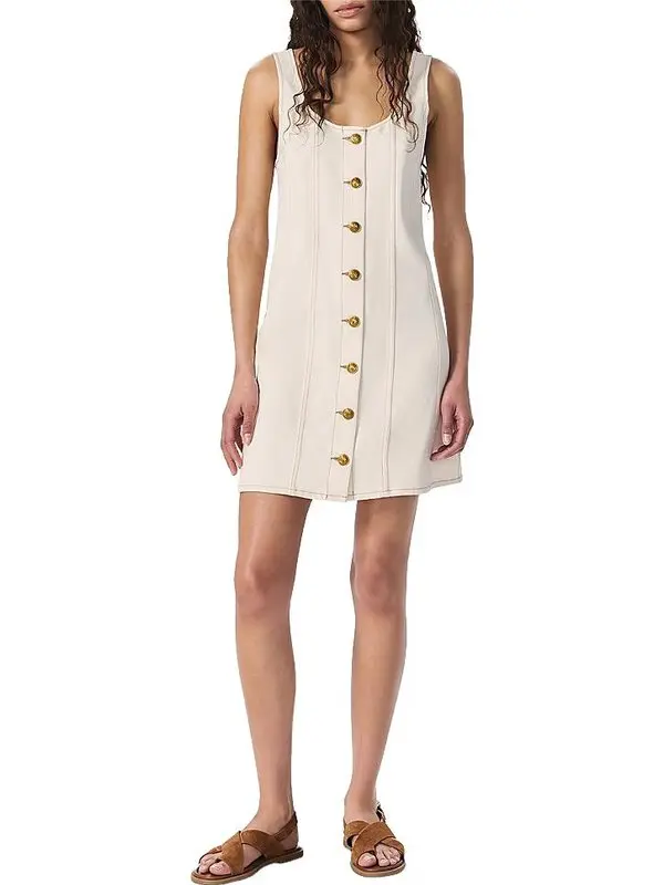Rag & Bone Featherweight Laney Dress - Ecru