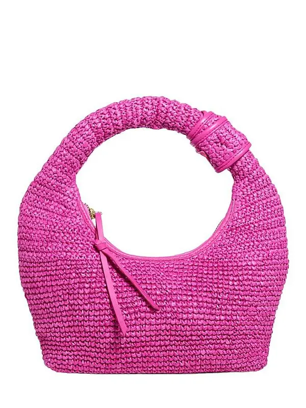 BTB LOS ANGELES Maeve Hobo Bag - Fuchsia