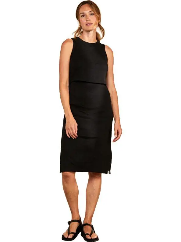 THE BSHIRT Sleeveless Nursing Dress - Black