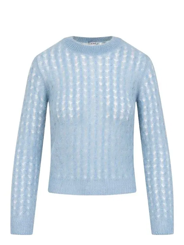 Loewe Mohair Pullover - Blue