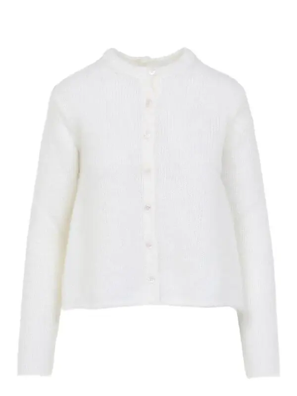 Loewe Mohair Cardigan - White